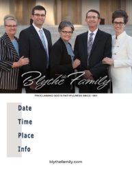 Print Material - The Blythe Family
